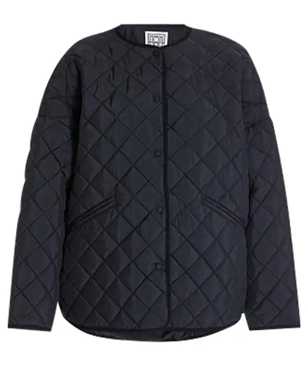 TOTEME Oversized Quilted Jacket - Black