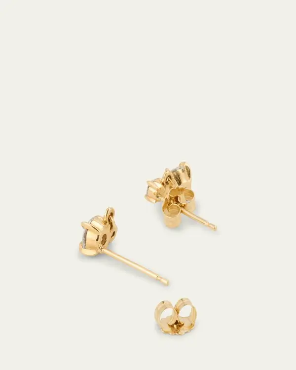 Lizzie Mandler Alternating Double-drop Diamond Earrings
