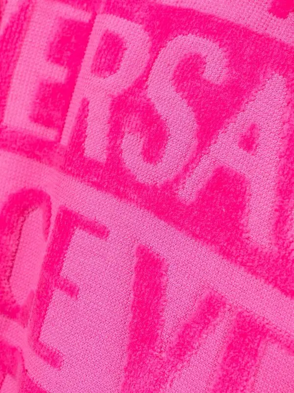 Versace I Love Baroque Short Robe - Pink