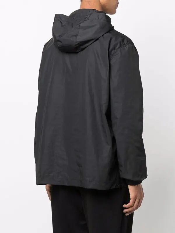 LANVIN Logo-embroidered Zip-front Windbreaker Jacket