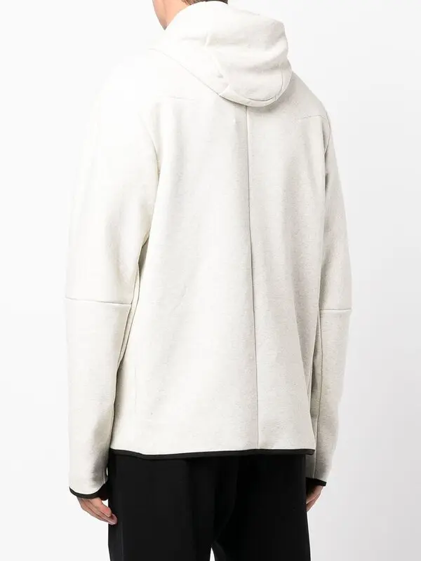 Nike Nsw Fleece Full-zip Hoodie - White