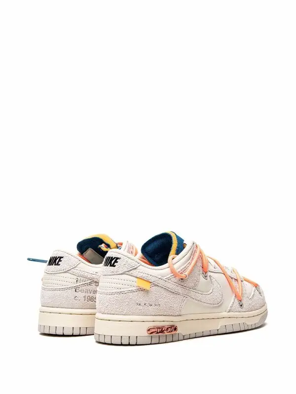 Nike X Off White Dunk Low 19 Sneakers - Grey