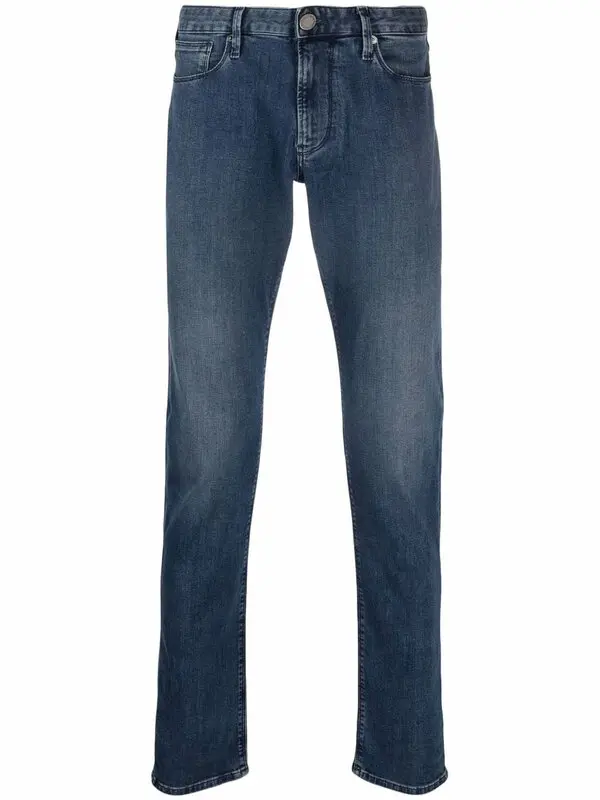 Emporio Armani J06 Slim-fit Jeans - Blue
