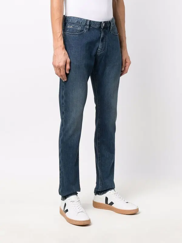 Emporio Armani J06 Slim-fit Jeans - Blue