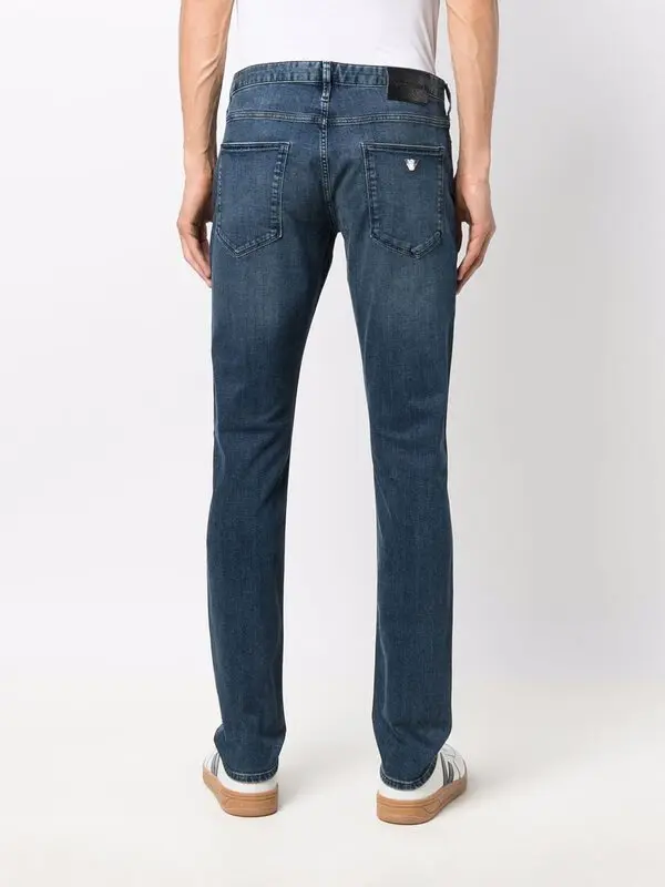 Emporio Armani J06 Slim-fit Jeans - Blue