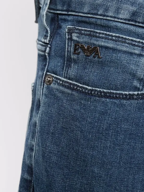 Emporio Armani J06 Slim-fit Jeans - Blue
