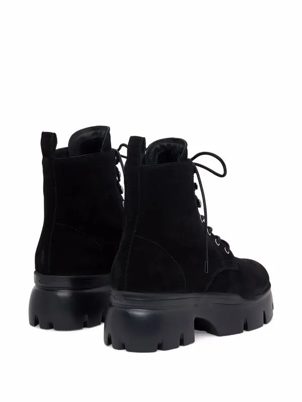 GIUSEPPE ZANOTTI Apocalypse Lace-up Boots - Black
