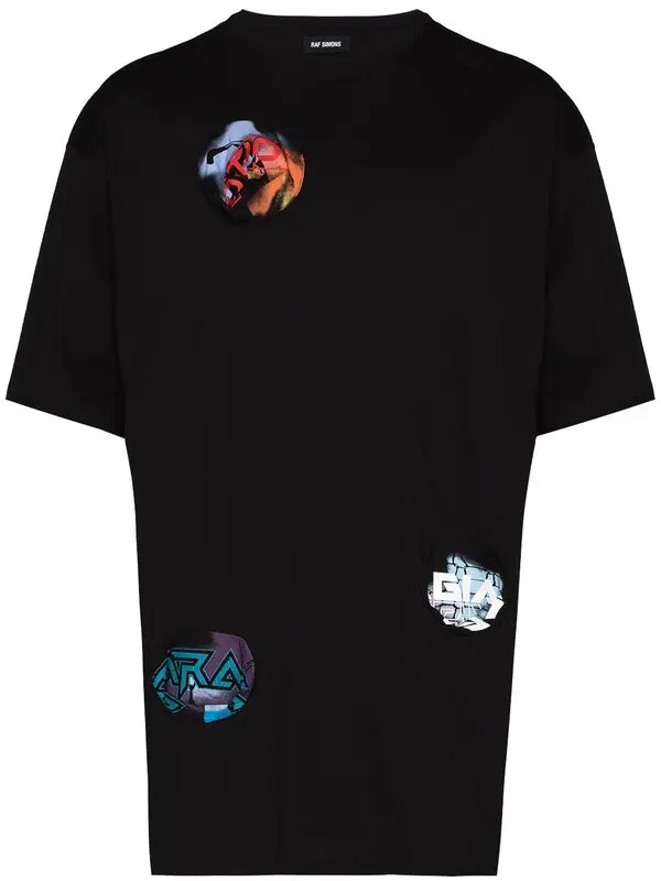 Raf Simons Pocket Holes Oversized T-shirt