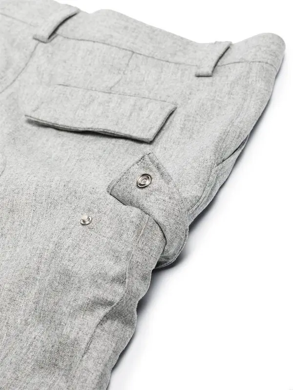 Brunello Cucinelli Wool Cargo Trousers