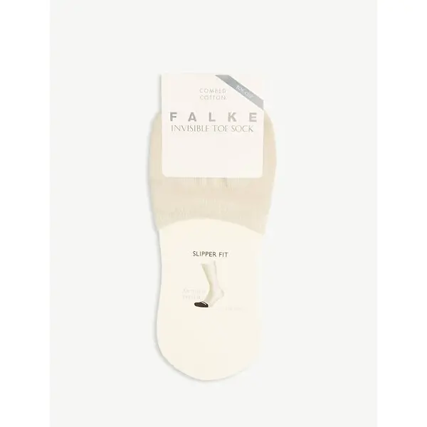 Falke Invisible Cotton-blend Toe Socks - 4019 Cream