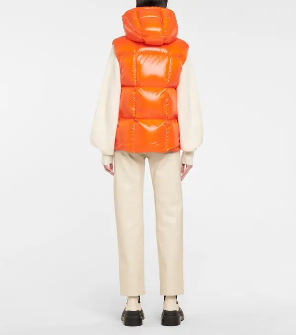 Moncler Luzule Puffer Vest - Orange