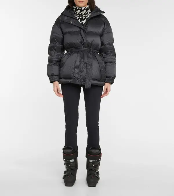 Perfect Moment Vichy Wool Turtleneck Sweater