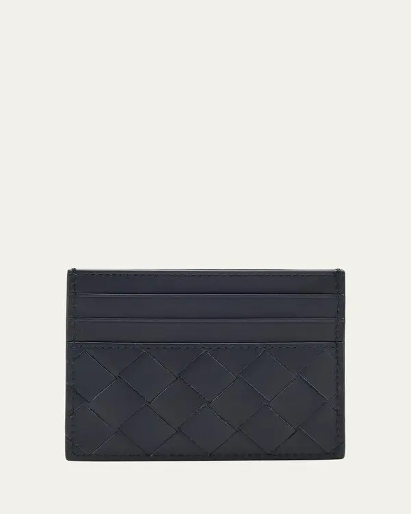 Bottega Veneta Card Case - Space-silver