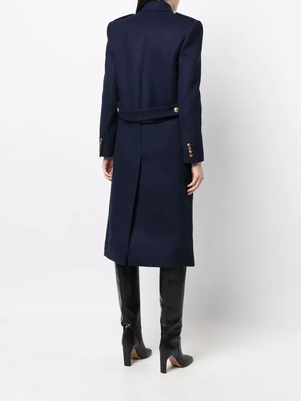 Saint Laurent Double-breasted Tailored Coat