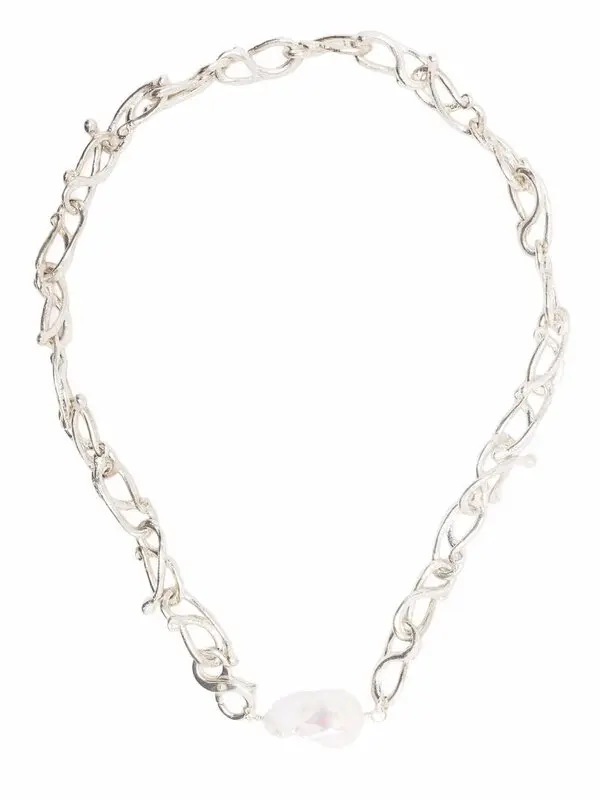 ALIGHIERI The Road Less Travelled Necklace - Silver