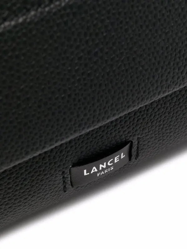 LANCEL Ninon De-l Flap Bag - Black