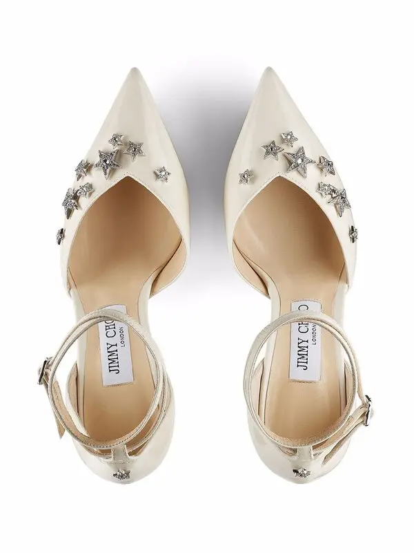 JIMMY CHOO Dahl Crystal-embellished 125mm Pumps