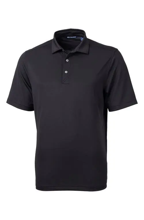 Cutter & Buck Virtue Piqué Recycled Blend Polo - Black