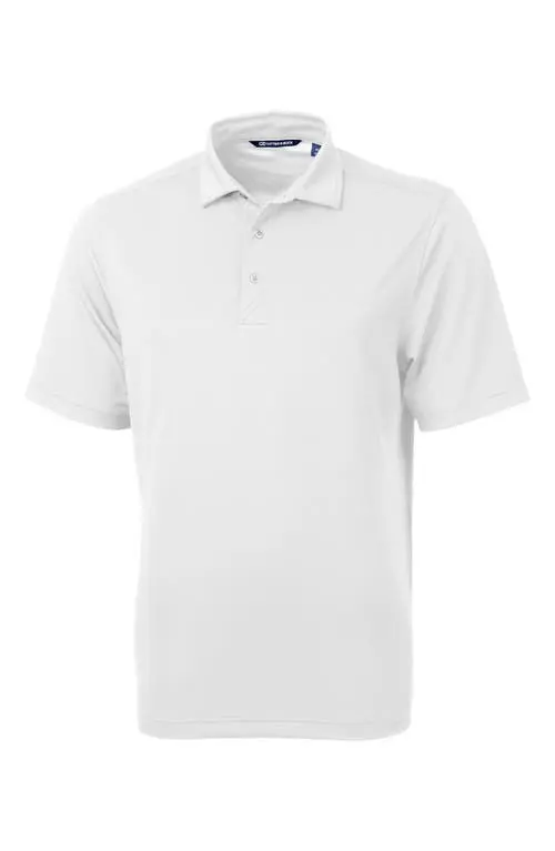 Cutter & Buck Virtue Piqué Recycled Blend Polo - White