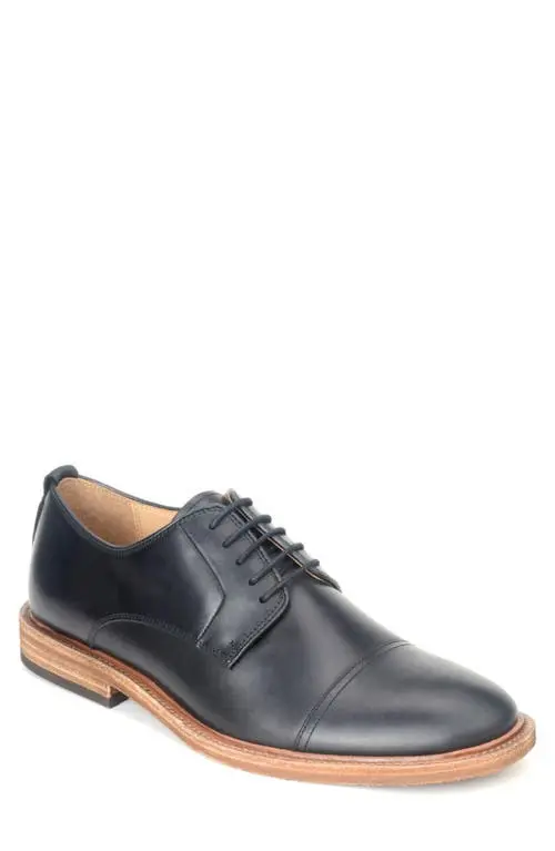 WARFIELD & GRAND Clement Cap Toe Derby - Black