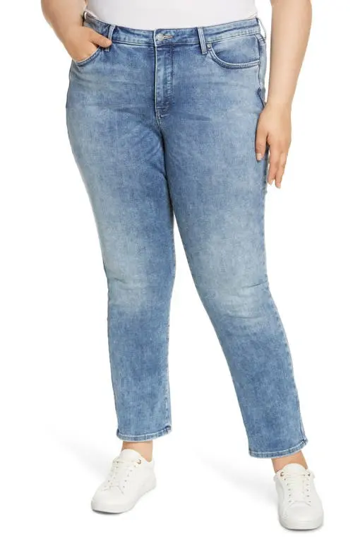 NYDJ Sheri Slim Straight Leg Jeans