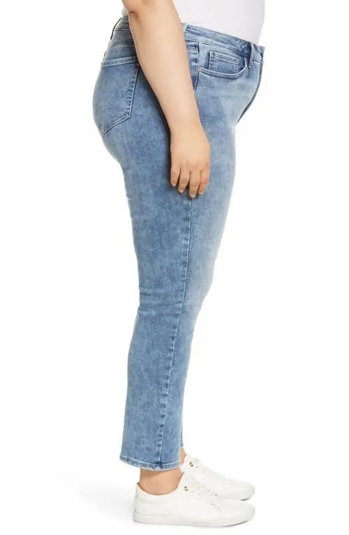 NYDJ Sheri Slim Straight Leg Jeans