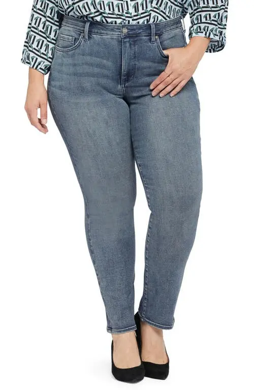 NYDJ Sheri Slim Straight Leg Jeans - Playlist