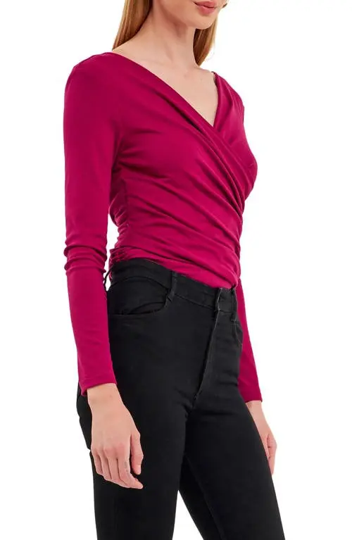 Endless Rose Shirred Crop Top