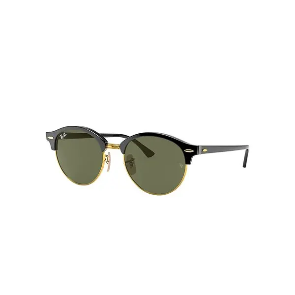 Ray-ban Clubround Classic Sunglasses - Black