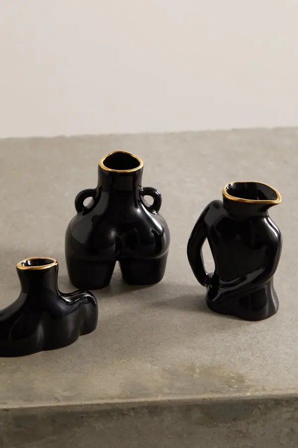 Anissa Kermiche Jugs Jug, Love Handles And Breast Friend Mini Gold