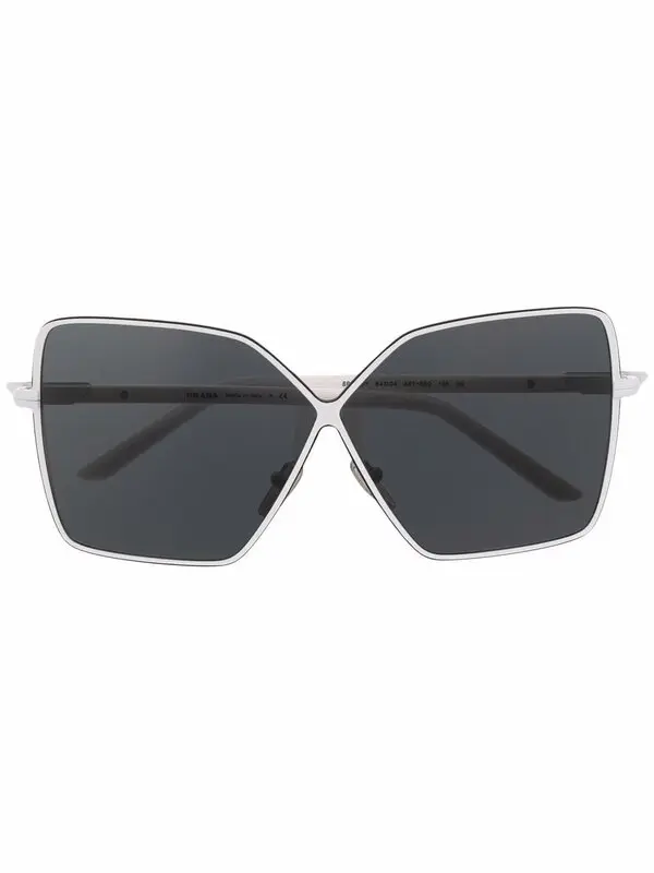 Prada Oversized Sunglasses - 4615s0 White