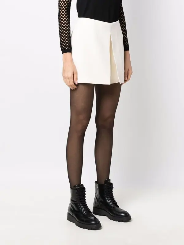 Valentino Garavani Inverted Pleat-detail Skort