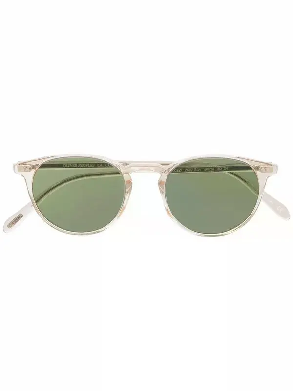 Oliver Spencer Round Frame Sunglasses - Neutrals