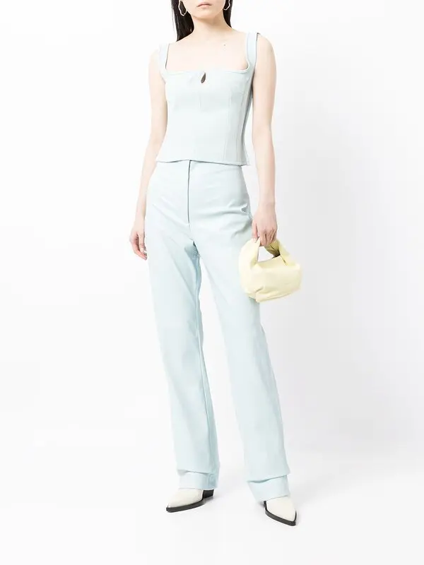 Paris Georgia High-waisted Flared Trousers
