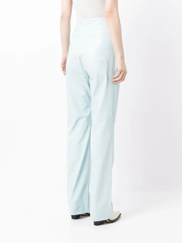 Paris Georgia High-waisted Flared Trousers