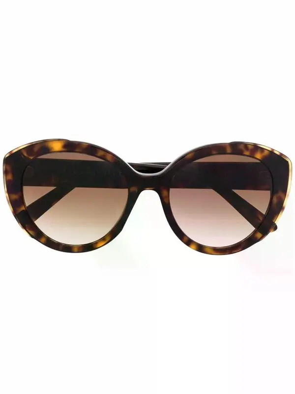Prada Tortoiseshell Cat-eye Sunglasses - Brown
