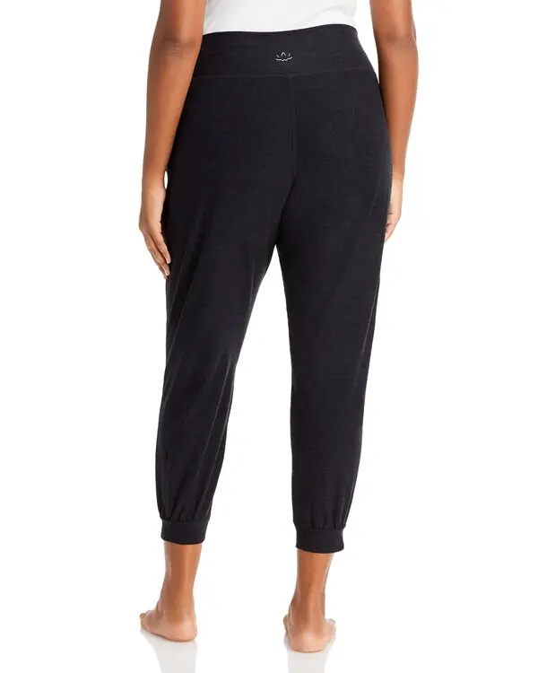 Beyond Yoga Spacedye Bopo Midi Jogger Pants - Darkest Night