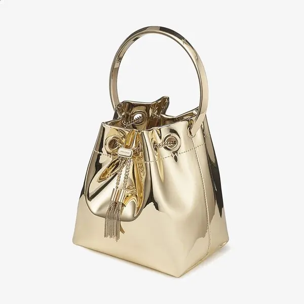 JIMMY CHOO Bon Bon Mini Handbag - Silver