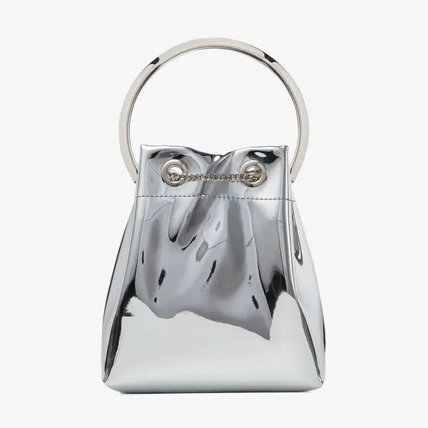 JIMMY CHOO Bon Bon Mini Bag - Silver