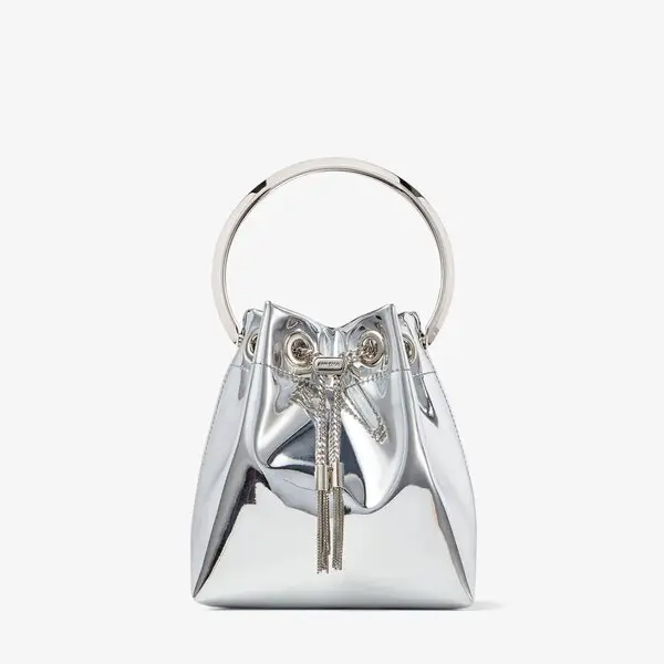 JIMMY CHOO Bon Bon Mini Bag - Silver
