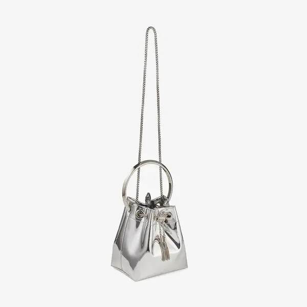 JIMMY CHOO Bon Bon Mini Bag - Silver