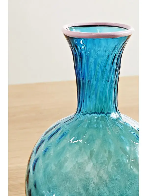 La DoubleJ Murano Glass Carafe - Blue
