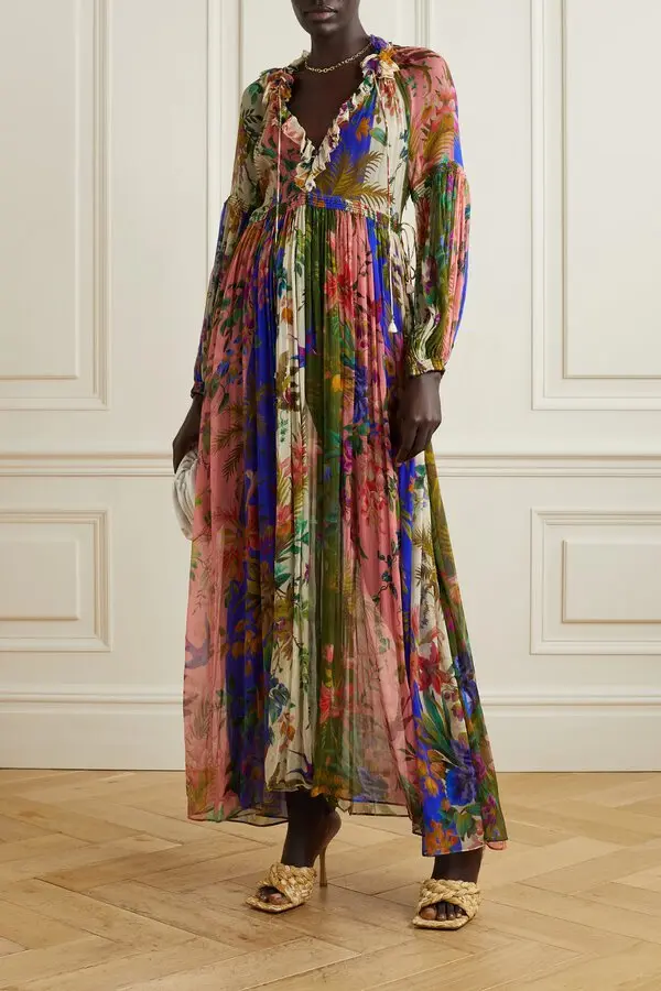chinese dress ladies ZIMMERMANN Tropicana Cutout Linen Midi Dress – Six & Sutton main image 0