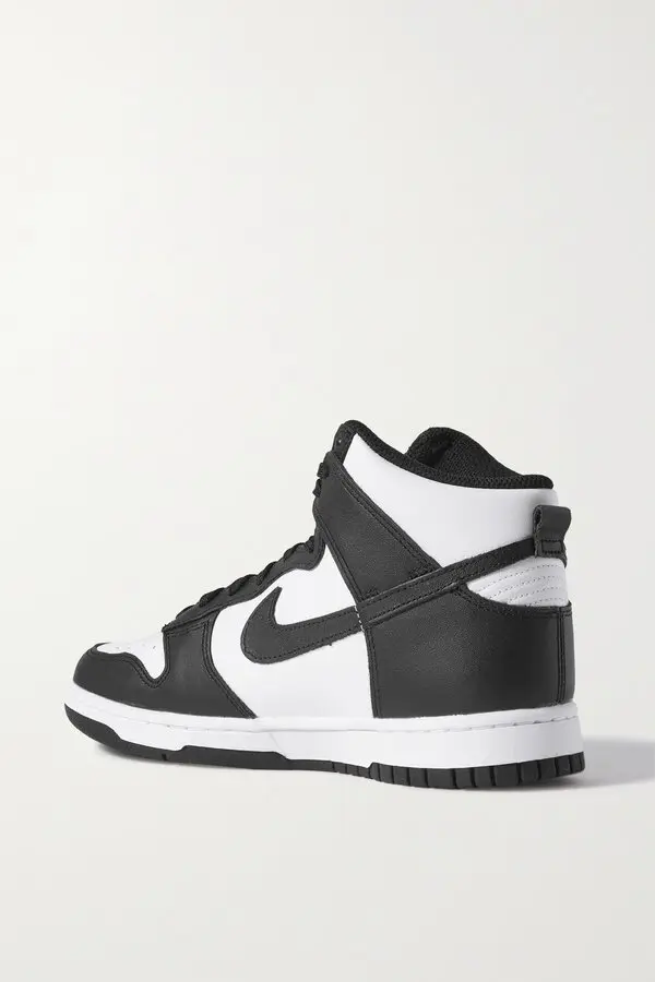 Nike Dunk High Leather Sneakers - White