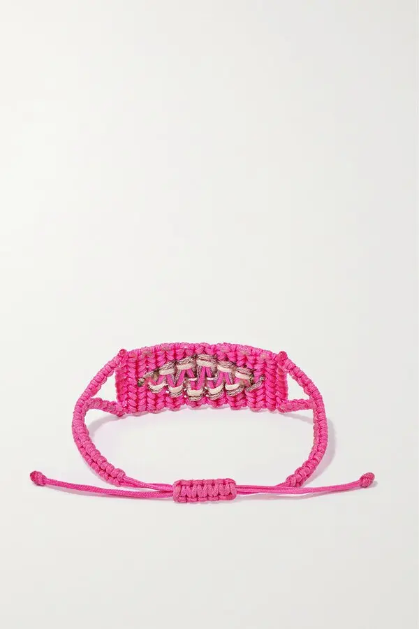 DIANE KORDAS Evil Eye Diamond And Sapphire Bracelet