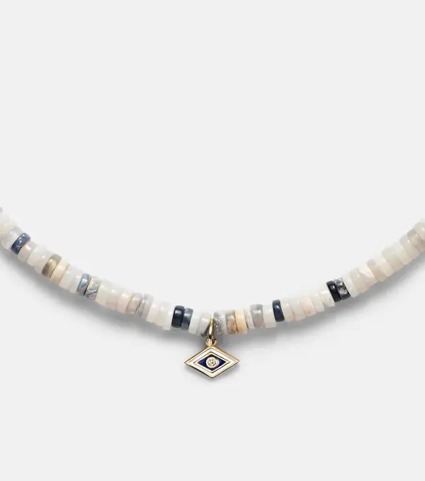 SYDNEY EVAN 14kt Yellow Gold Beaded Choker
