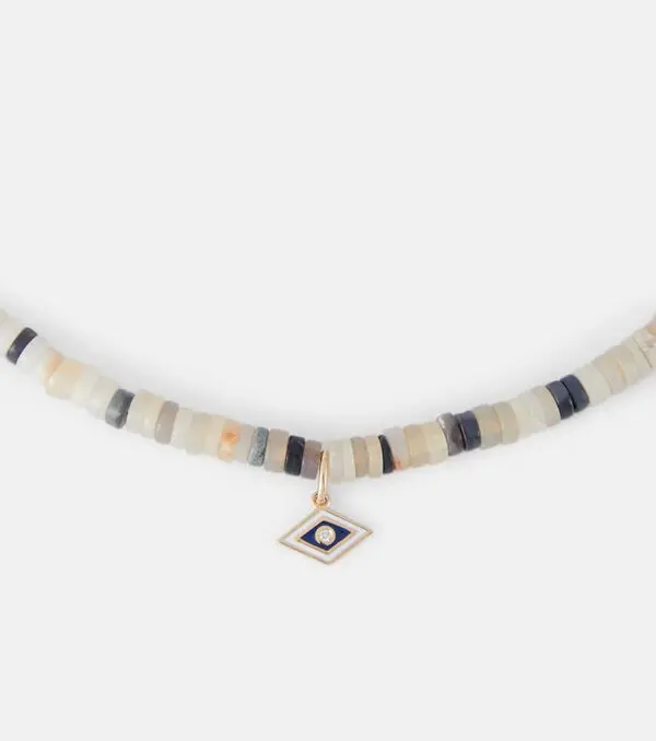 SYDNEY EVAN 14kt Yellow Gold Beaded Choker