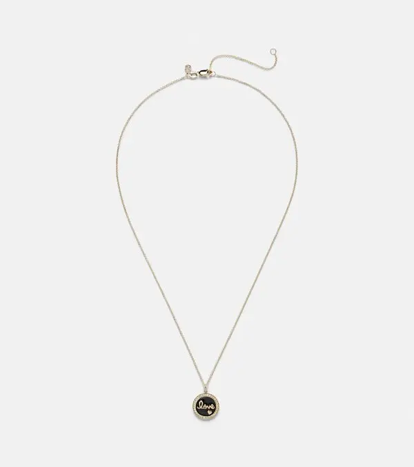 SYDNEY EVAN Love Necklace - Gold