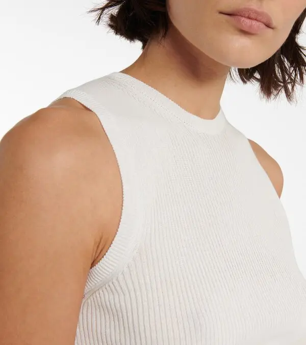 Wardrobe.NYC Ribbed-knit Tank Top