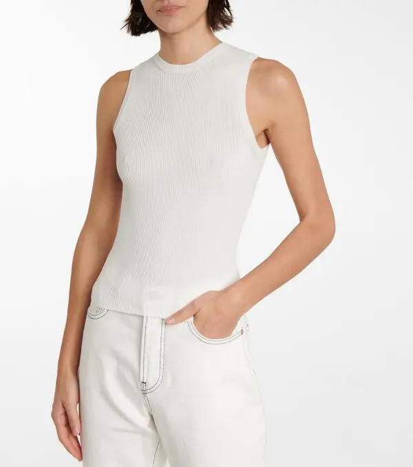 Wardrobe.NYC Ribbed-knit Tank Top